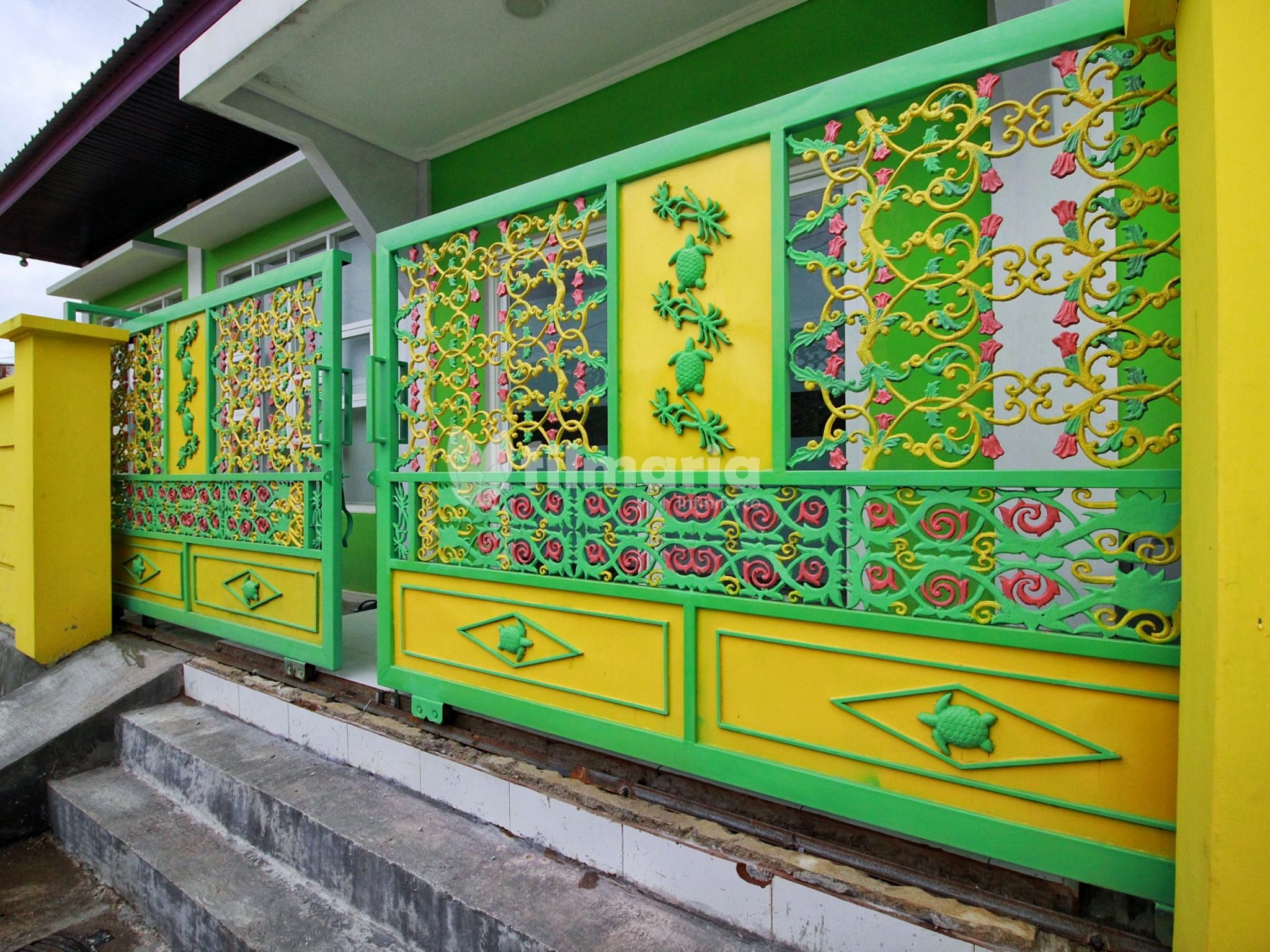 Ornamen Pagar Khas Berau - filmaria